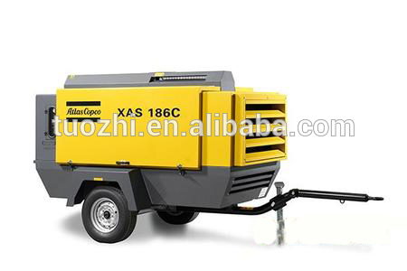 Atlas Copco 7bar 11.5m3 Portable Acrew Air Compressor, High Quality ...