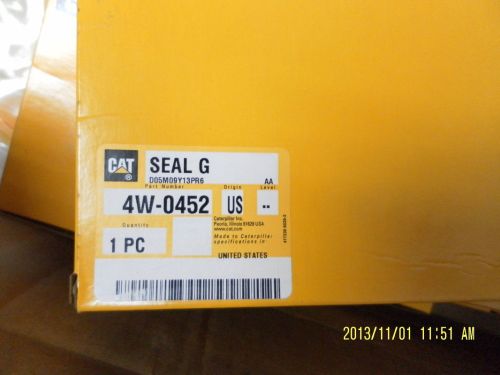 3306 Engine And Caterpillar Generator Parts , Part Number 4w0452 Seal G ...