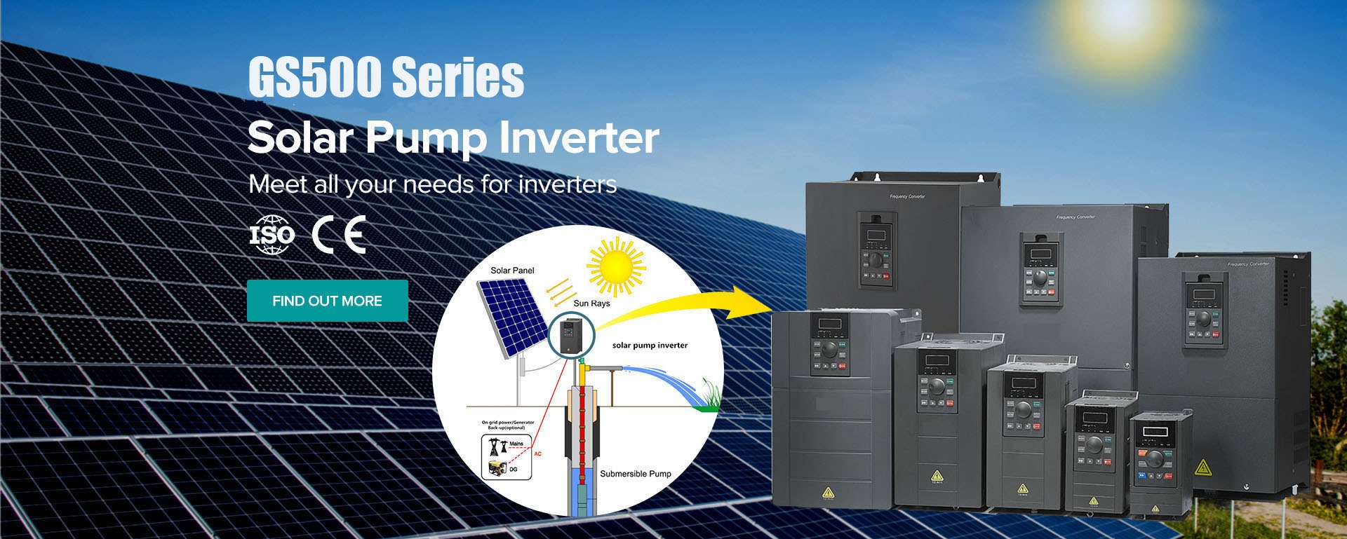 High-power Solar Water Pump Inverter With Mppt, Vfd Function: 15kw, 18 ...