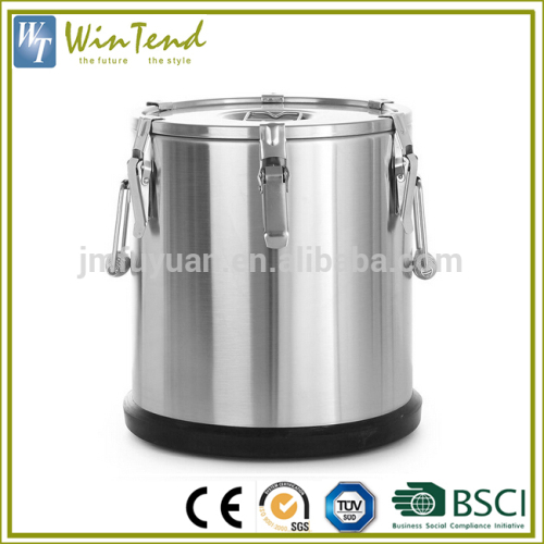 Stainless Steel Bulk Insulated Round Hot Pot Thermo Food Container ...