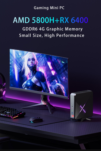 Amd Ryzen R7 5800h 미니 Pc, Bossgoo.com의 고품질 Amd Ryzen R7 5800h 미니 Pc