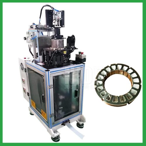 Folder Kertas Slot Stator Motor Dc Sikat Otomatis Dan Mesin Inserter ...