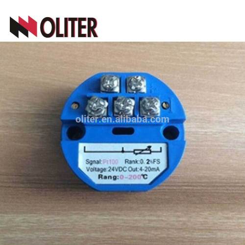 Pt100 To 4-20ma Temperature Sensor Pt100 Temperature Transmitter, High ...