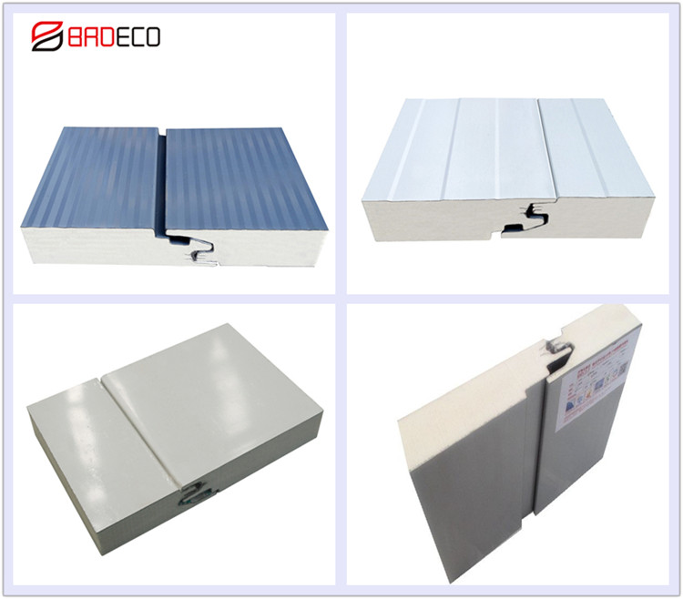 Panel Sandwich Insulation Pu Foam 60mm Sandwich Panel, High Quality ...