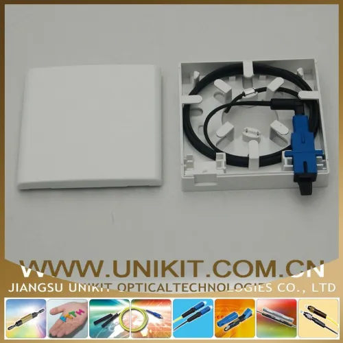 2 Ports Ftth Socket Fttx Outlet, High Quality 2 Ports Ftth Socket Fttx ...