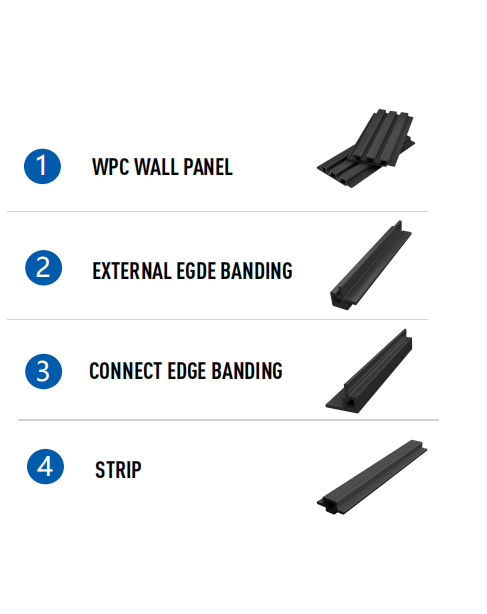 Modern Maple Color Wpc Exterior Wall Cladding Panels - Factory Price ...