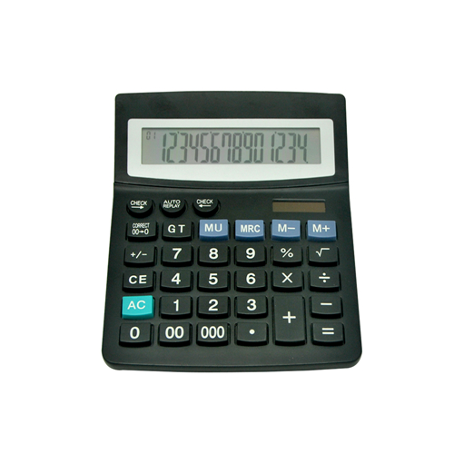 14 Digits Calculator With Check And Correct Function, High Quality 14 ...