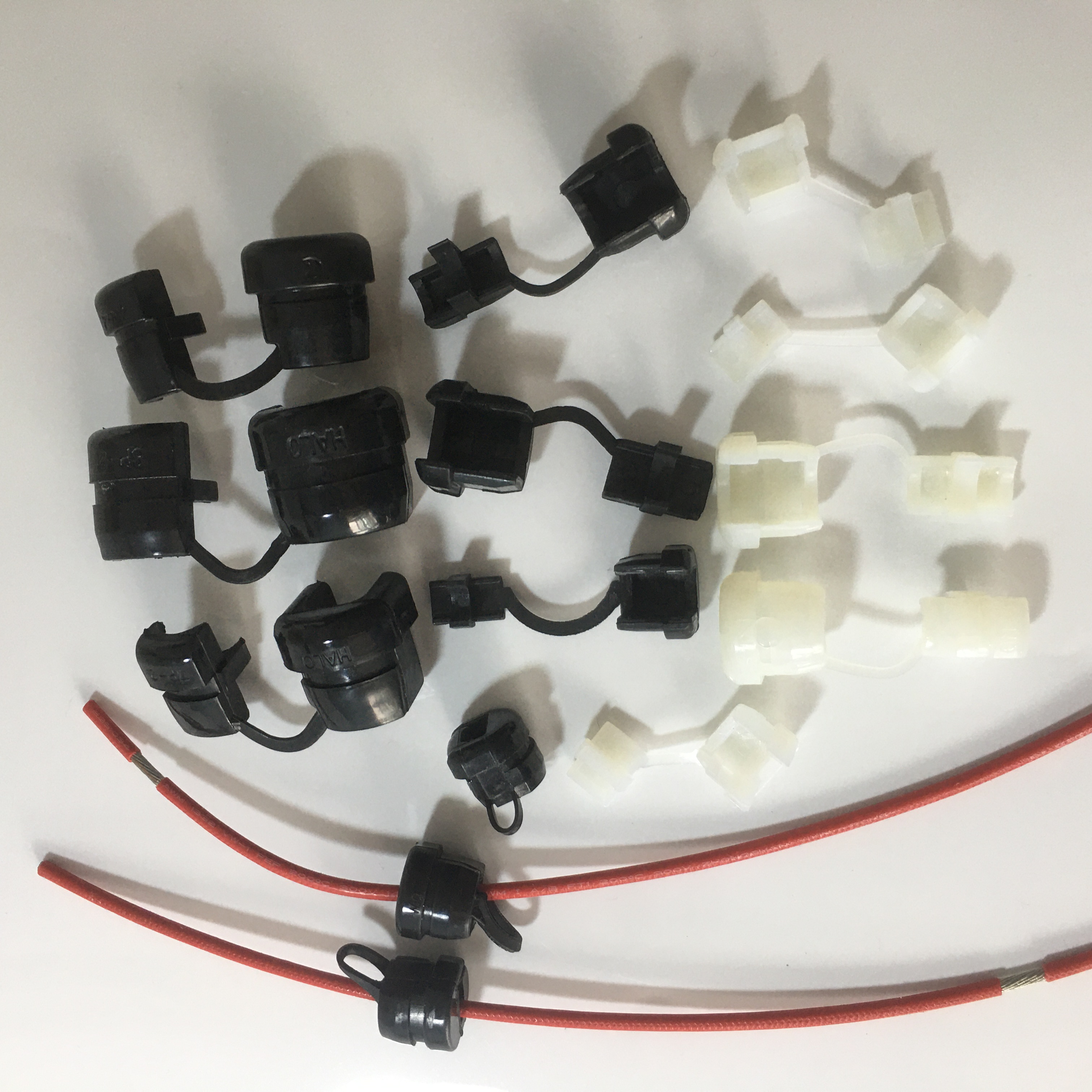 Nylon Strain Relief Bushing - Insulated Flanged Sleeve In Different ...