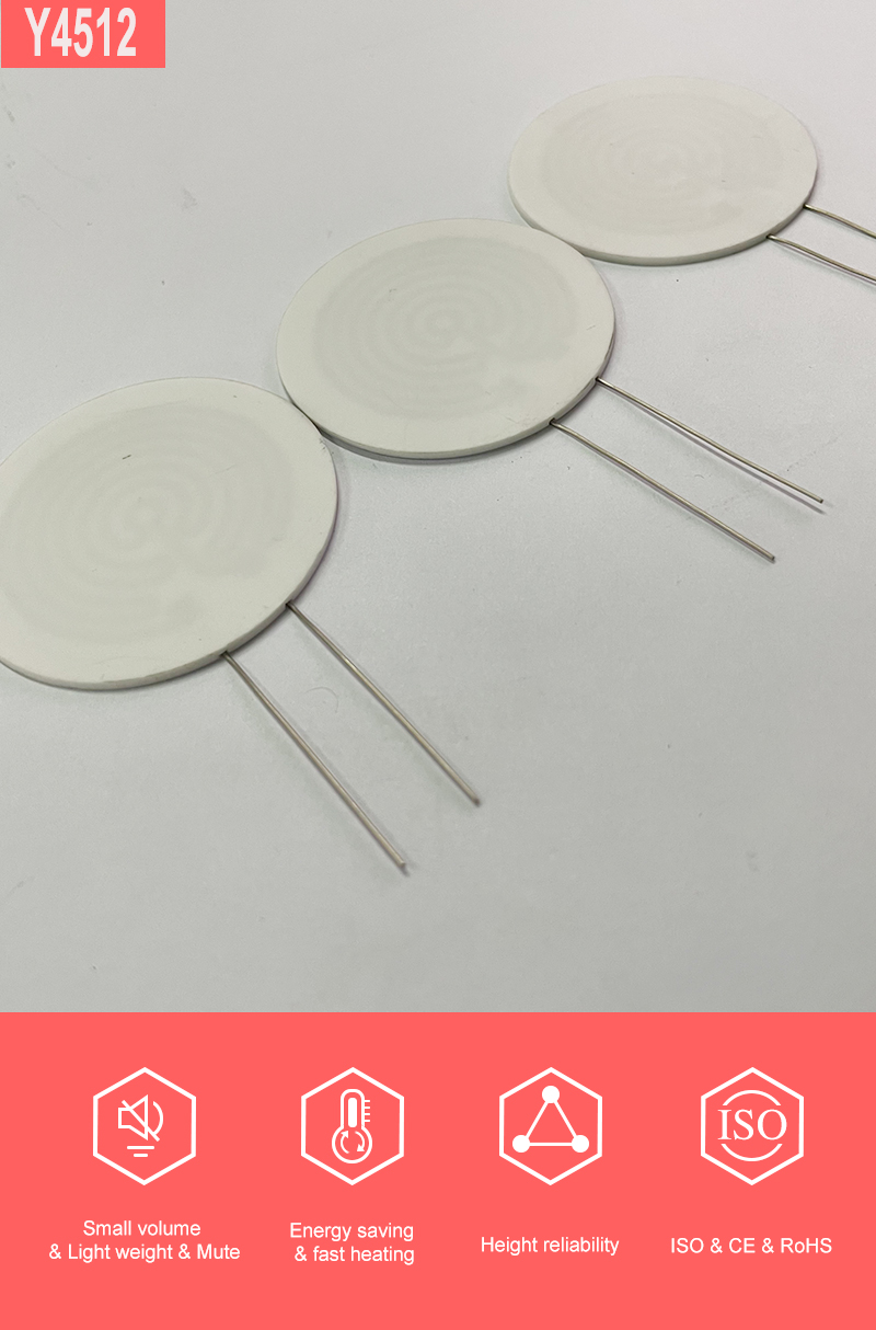 24v Round Semi-conductor Thin Ceramic Mch Heater Element For ...
