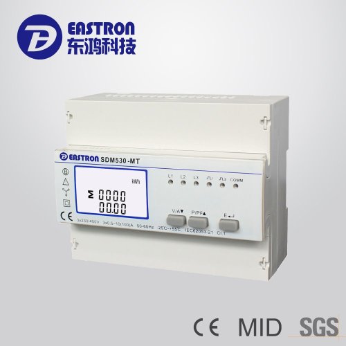 Sdm530-mt Three Phase Multifunction Four Wires Din Rail Energy Meter ... Sdm530-mt Three Phase Multifunction Four Wires Din Rail Energy Meter ...