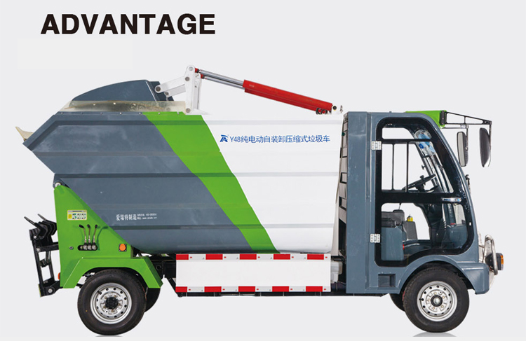 Art-y48e Electric Dustbin Transport Truck, High Quality Art-y48e ...