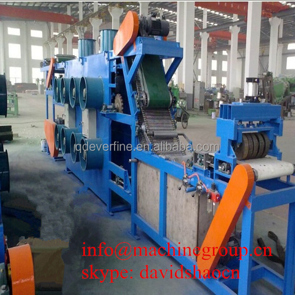 Overhead Type Rubber Batch Off Cooling Machine With Auto Wig-wag Device ...