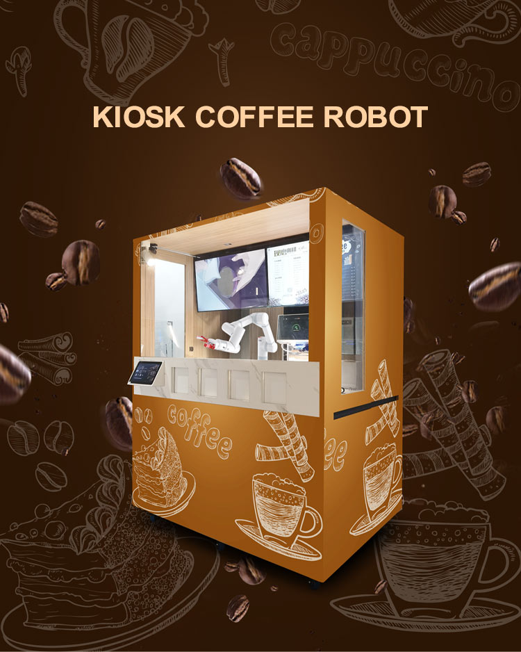 Lpmie Cabinet Style Robot Arm Coffee And Drink Vending Machine For ...