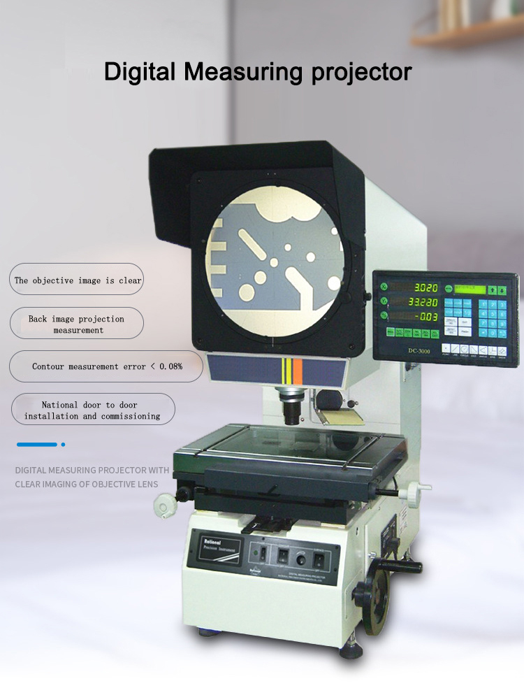 Digital Profile Projector Optical Measuring Machine, High Quality ...