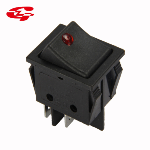 4 Pin On Off Boat Type Switch Rocker Switch With Led Light Indicator ...