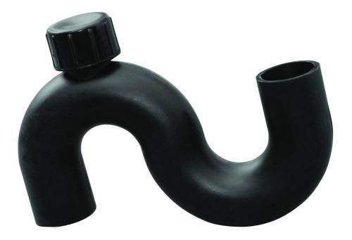 Hdpe S-shaped Trap With Threaded Drainage Fittings , High Quality Hdpe ...