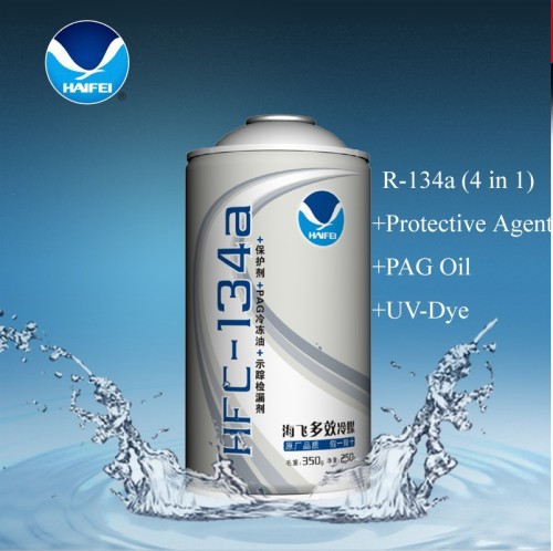 250g A/c R134a Refrigerant Gas Compressor Oil R134a Leak Detector ...