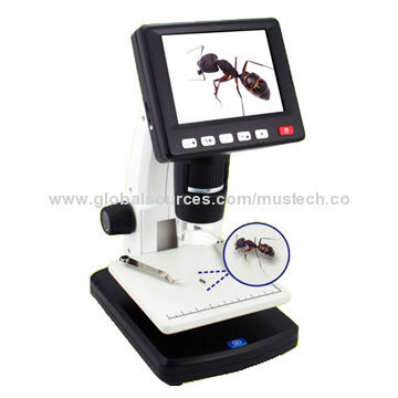 5-megapixel Digital Usb Lcd Microscope Camera With 100-240v, 50/60hz ...