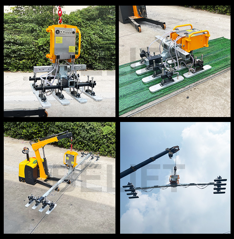 Electric Vacuum Lifter For Roof Tile Installation - 3m To 26m Length ...