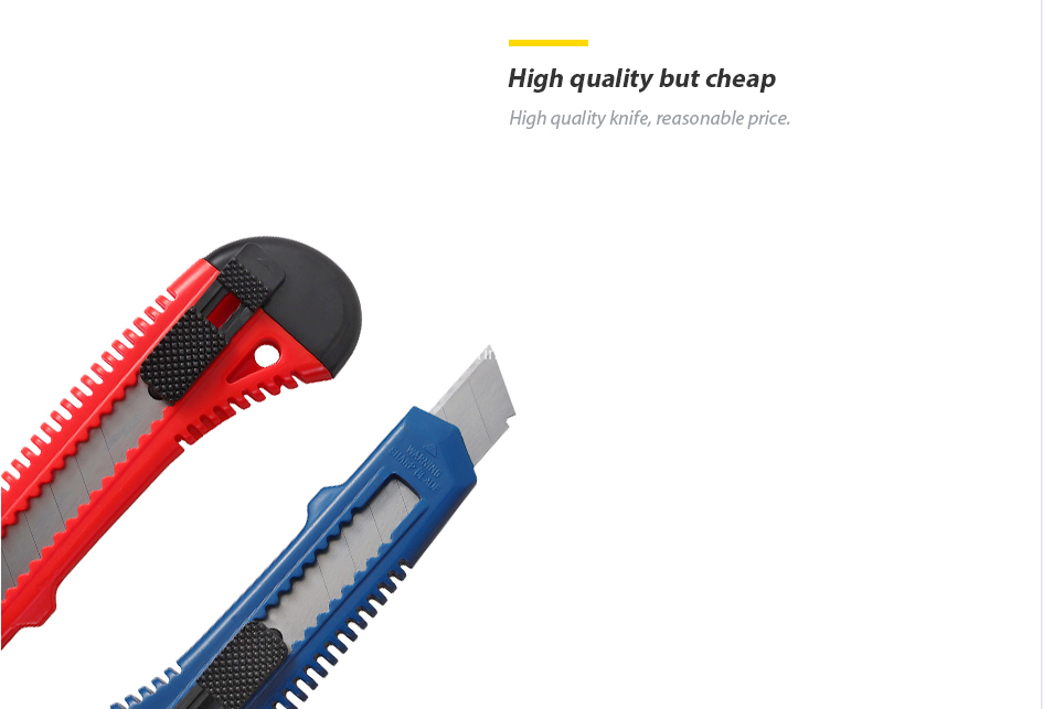 Retractable Box Cutter Knife Plastic Sliding Utility Knife, High ...