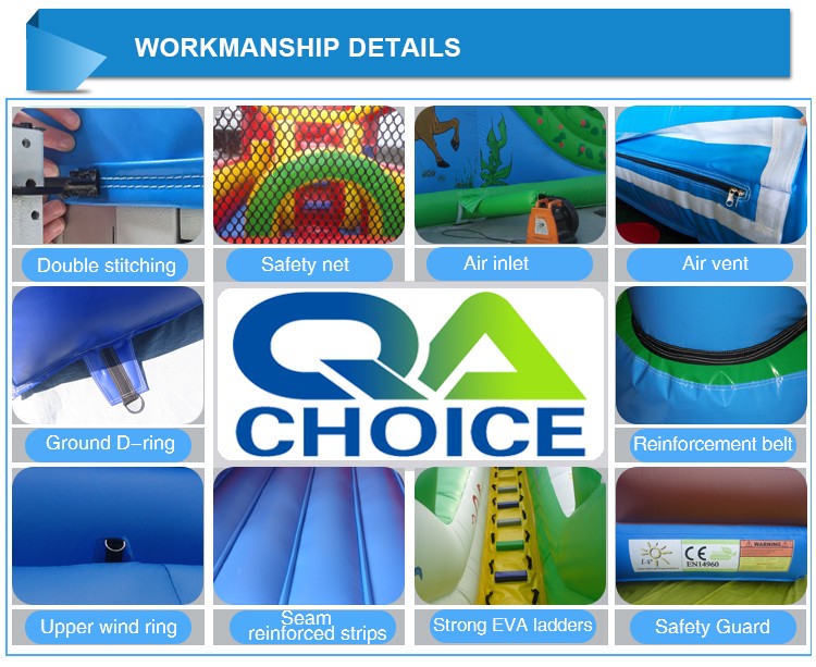 Giant Inflatable Obstacle Course: Adult Obstacle Race Inflatable Game ...