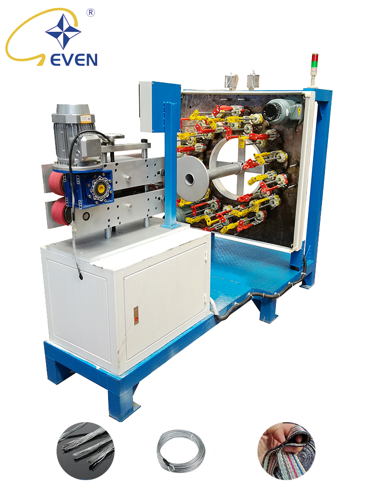 Horizontal Composite Materials Braiding Machine With Pulling Mechanism ...