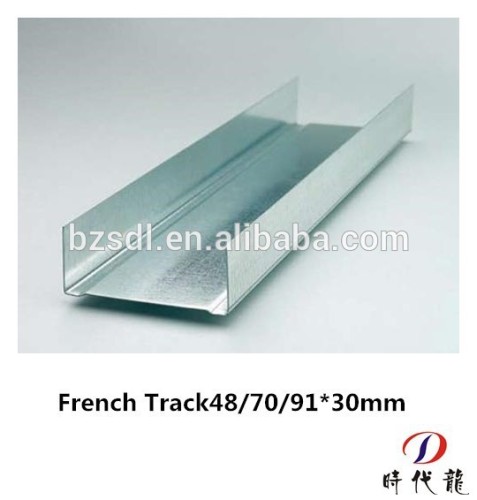 French Standard Ceiling Drywall Metal Tracks, High Quality French ...