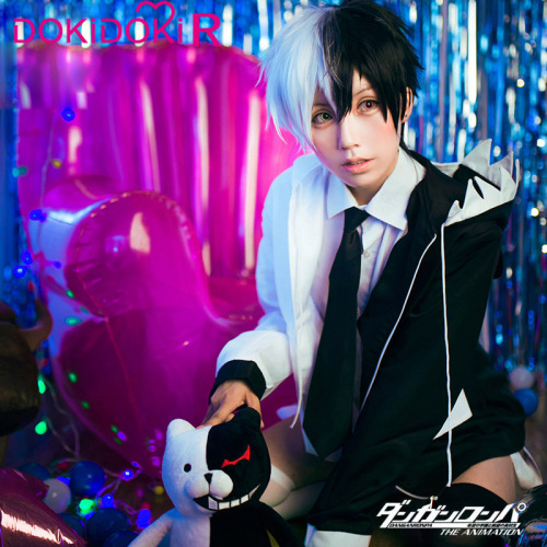 Dokidoki-r Game Danganronpa Monokuma Cosplay Costume Men Women ...