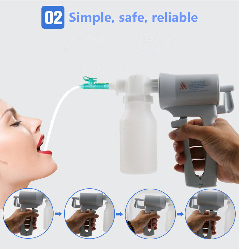 Manual Suction Unit For Sputum Suction Devices, High Quality Manual ...