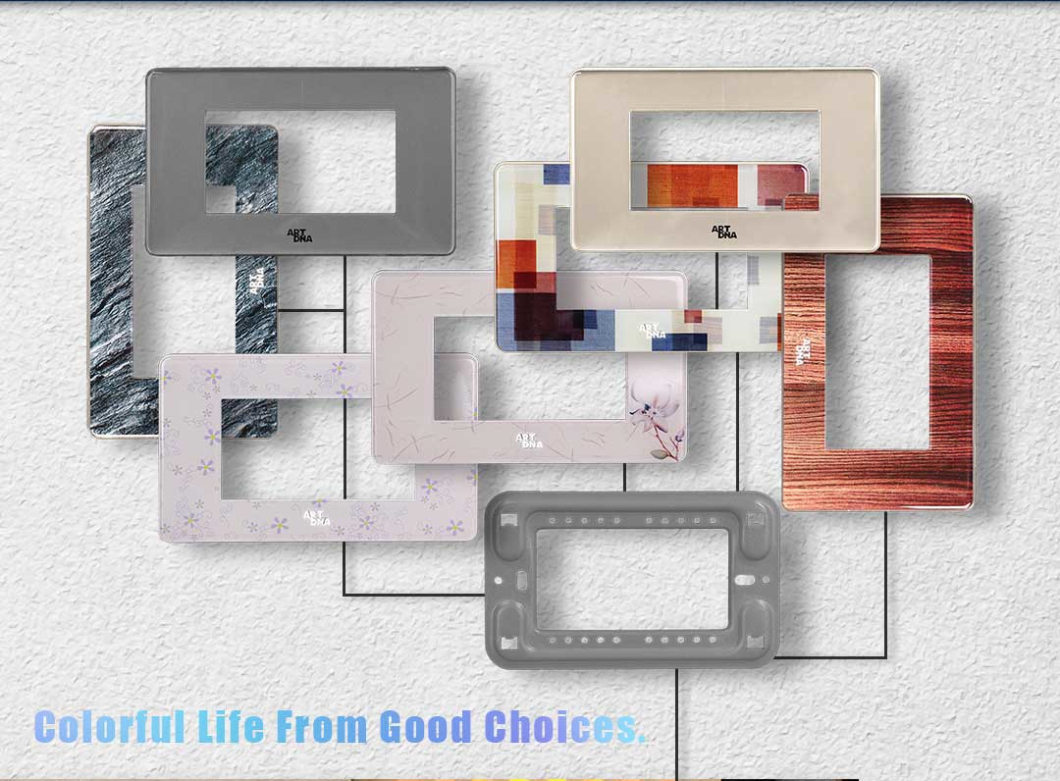 Artdna 1 Gang Modular Wall Socket Frames For Hotels, High Quality ...