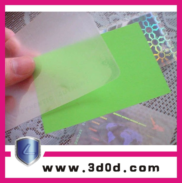 Hologram Overlays For Id Card And Other Certificate Paper Cards ...
