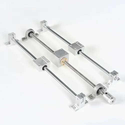 13pcs Linear Guide Rail Support Set Dual Rail 150/250/350mm Fully Slide ...