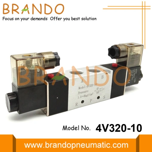 3/8'' 4V320-10 AirTAC Type Pneumatic Solenoid Valve 24VDC China ...