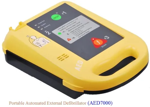 Portable Automated External Defibrillator (aed7000), High Quality ...