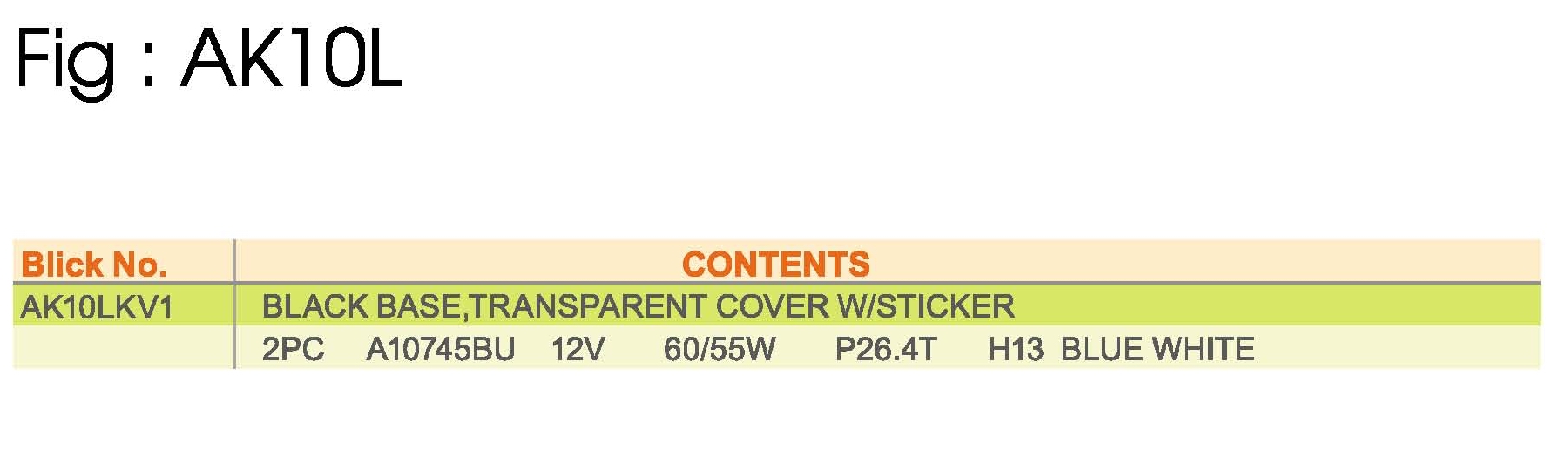예비 램프 키트 및 기타 램프 Kits / Ak10l, Bossgoo.com의 고품질 예비 램프 키트 및 기타 램프 Kits ...