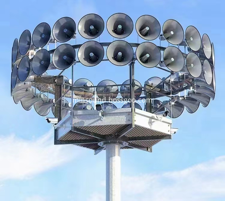 Weatherproof Pa Loud Aluminum Horn Speaker 25 Watt, High Quality ...