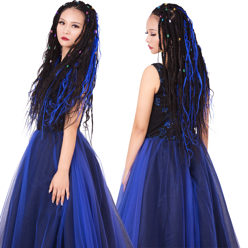 Japanese Kaneka Fiber Hot Water Setting Tangle Free Yaki China Hair ...