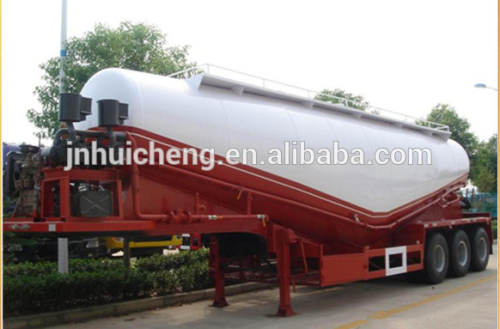 Cement Bulker Dry Powder Carrier Bulk Cement Tanker Semi Trailer, High ...