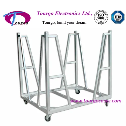 Aluminum Event Crowd Control Barrier Trolley, High Quality Aluminum ...