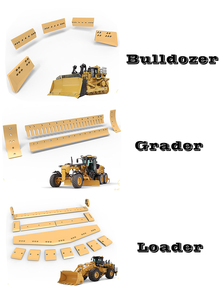 Motor Grader Cutting Edge 5d9553 Dozer Grader Blade, High Quality Motor ...