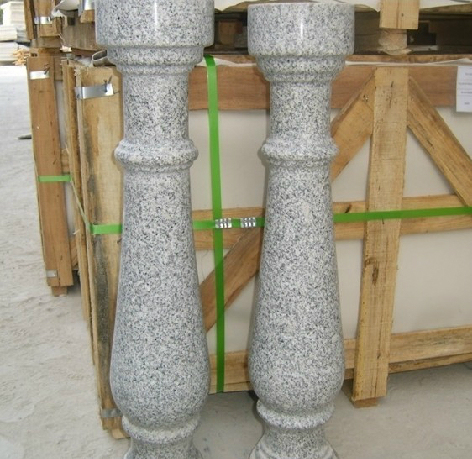 Caving Grey Granite G603 Stone Baluster For Building, High Quality ...