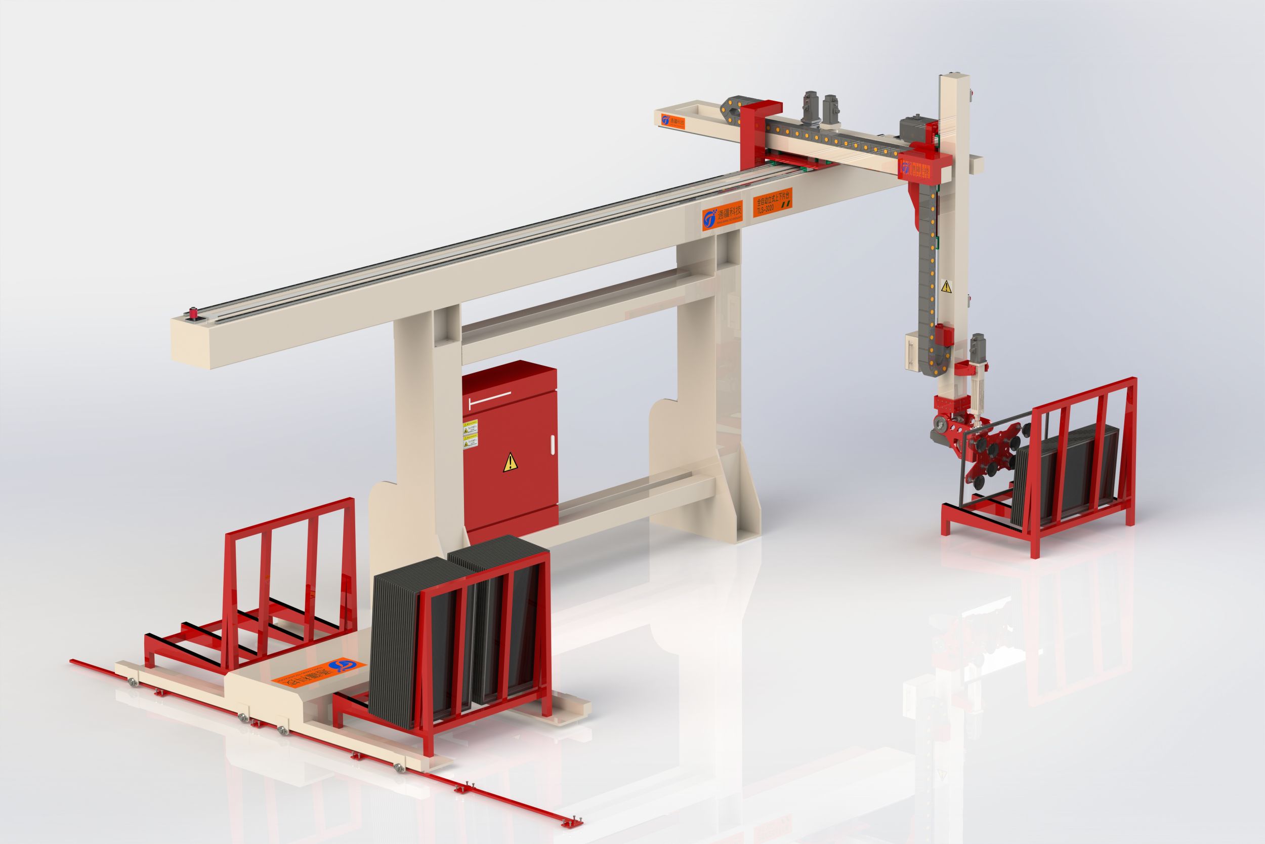Automatic Gantry Loading System For Glass Edging Machines, High Quality ...