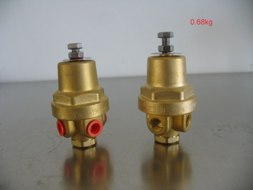 Dyz-06 Combination Pressure Build/economizer Regulator Brass Cryogenic ...
