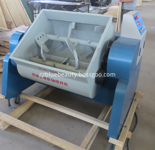 Lab Concrete Double Shaft Paddle Blender Mixer, High Quality Lab ...