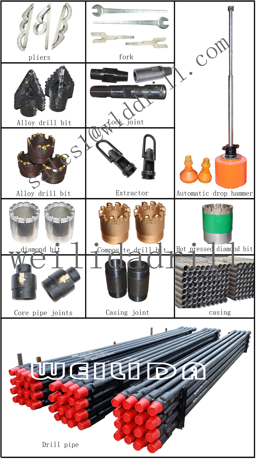 Tractor Mounted 200m Borewell Drilling Machine, High Quality Tractor ...