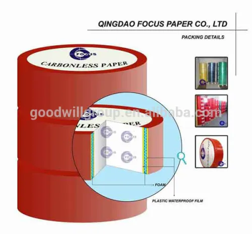 Ncr Paper Roll Carbonless Paper, High Quality Ncr Paper Roll Carbonless ...