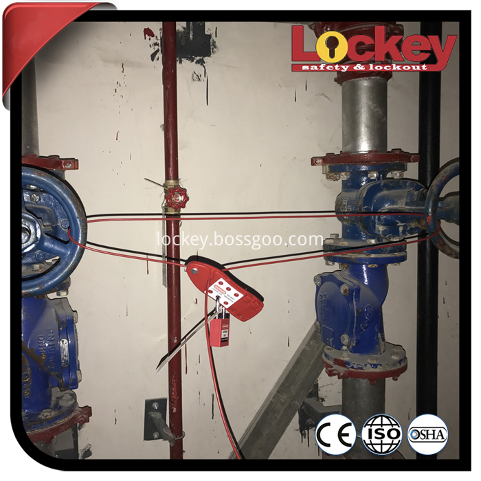 Adjustable Stainless Steel Cable Security Lockout, High Quality ...