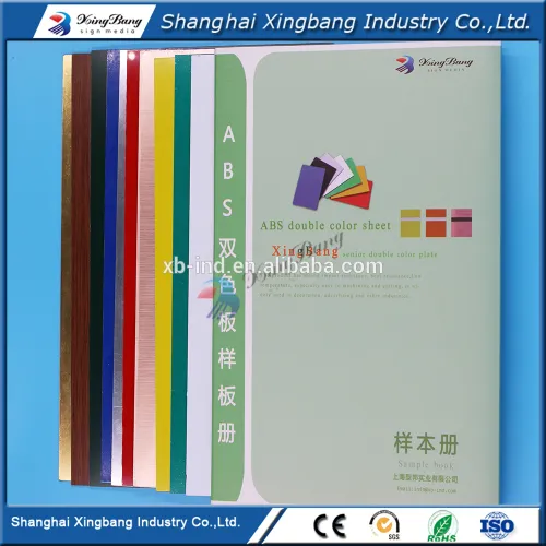 Colored Pmma Abs Plastic Sheet For Sanitary Fittings Double Color Abs ...