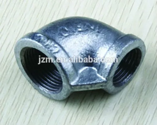 Bs Threaded Galvanised Pipe Fittings Elbow 90, High Quality Bs Threaded ...