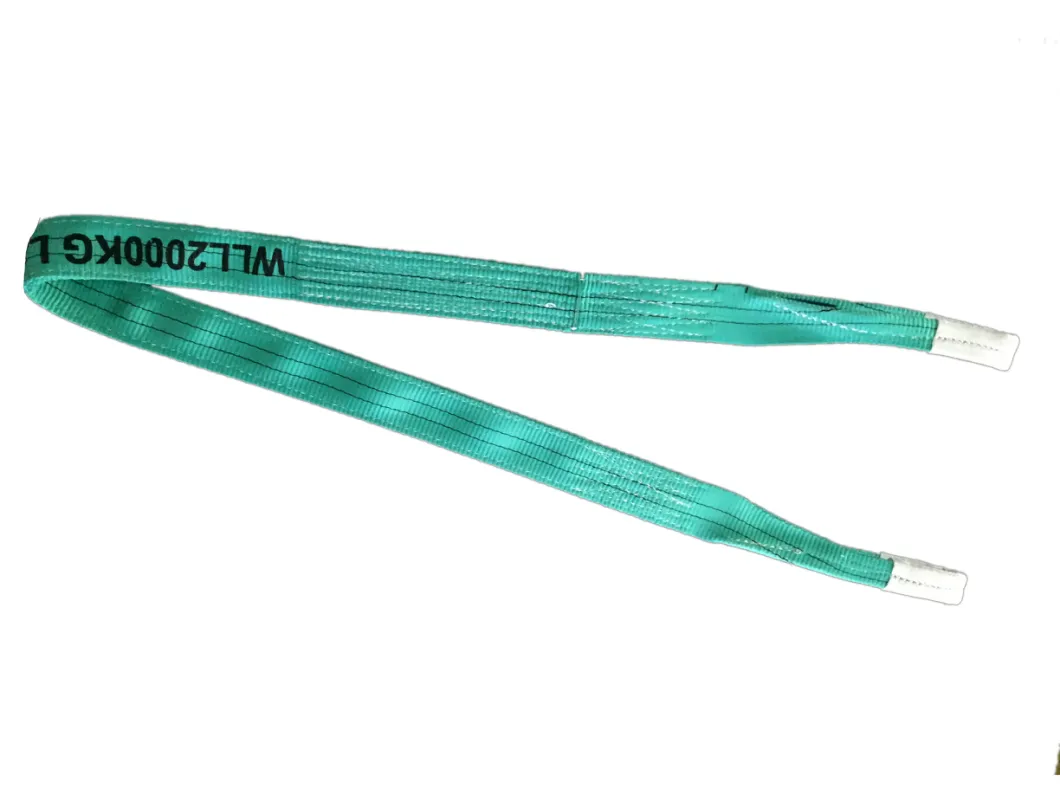 2t Webbing Sling With Eye-eye Loops Ends Lifting Sling, High Quality 2t ...